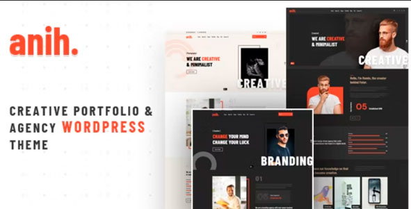 Anih - Creative Agency WordPress Theme - Shop do Código