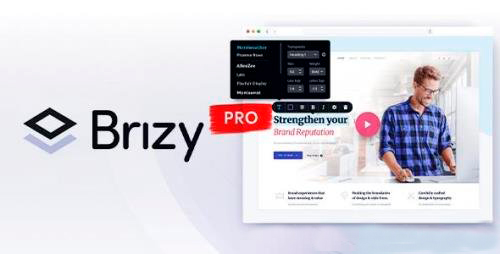 Brizy Pro WordPress Builder Plugin - Shop do Código