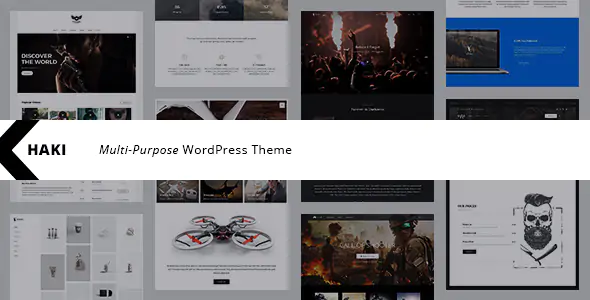 Khaki – Responsive Multi-Purpose WordPress Theme - Shop do Código